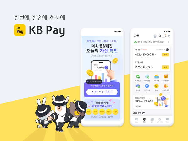 KB국민카드, KB Pay '오늘의 자산확인' 이벤트 진행